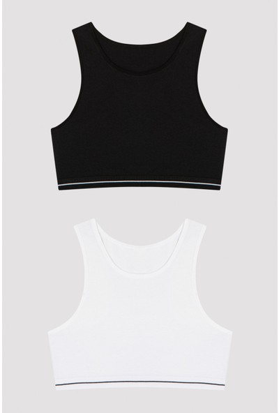 Penti Siyah Beyaz Teen One Stripe 2li Spor Atlet Penti Siyah Beyaz Teen One Stripe 2li Spor Atlet