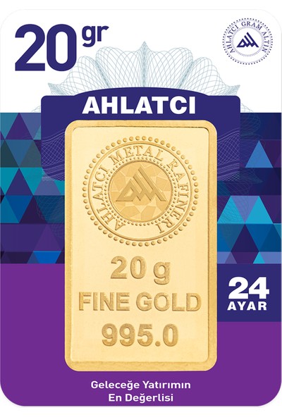 Ahlatcı 24 Ayar 20 gr Altın