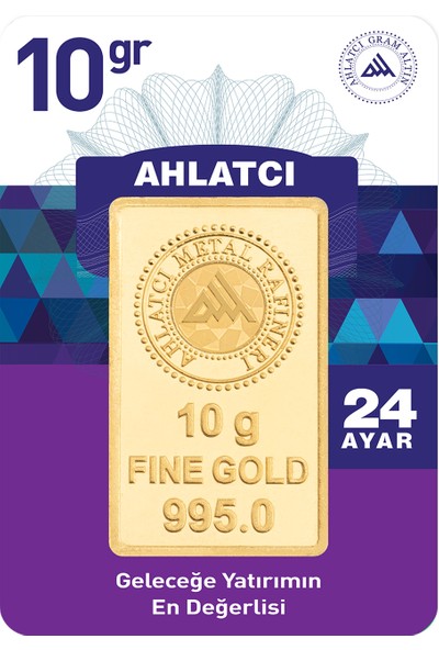 Ahlatcı 24 Ayar 10 gr Altın