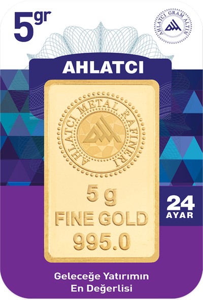 Ahlatcı 24 Ayar 5 gr Altın