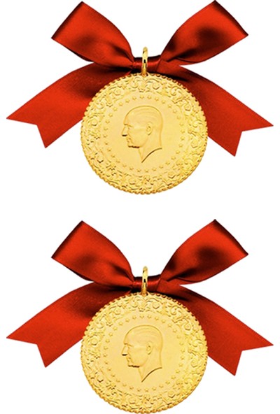 Ahlatcı Sarrafiye 2 Adet Eski Tarihli Çeyrek Altın Ahlatcı Sarrafiye 2 Adet Eski Tarihli Çeyrek Altın