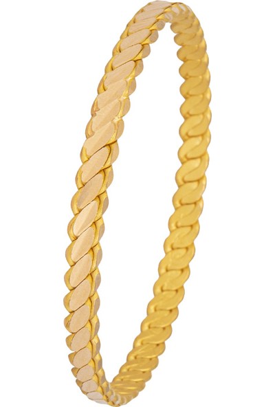 Ahlatcı 24 gr 3'lü Burma 22 Ayar Bilezik|