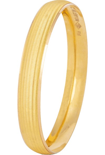 Ahlatcı 17 gr 22 Ayar Şarnelli Bilezik