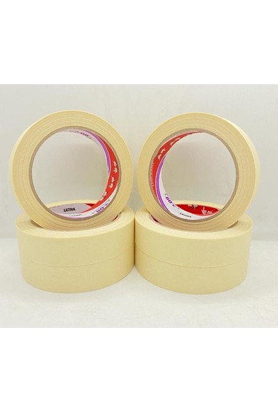 Ve-Ge Oto Maskeleme Bandı 24MM x 35METRE 80 Derece Kağıt Bant 1 Adet Ve-Ge Oto Maskeleme Bandı 24MM x 35METRE 80 Derece Kağıt Bant 1 Adet