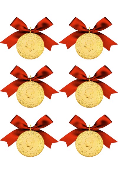 Ahlatcı Sarrafiye 6 Adet Eski Tarihli Yarım Altın Ahlatcı Sarrafiye 6 Adet Eski Tarihli Yarım Altın