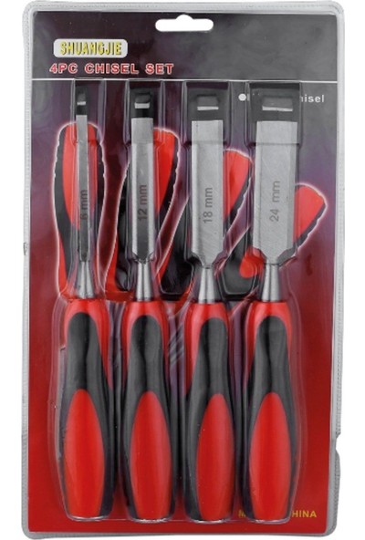 Hesaplı Hırdavat Iskarpela Set Takımı 4'lü Hesaplı Hırdavat Iskarpela Set Takımı 4'lü