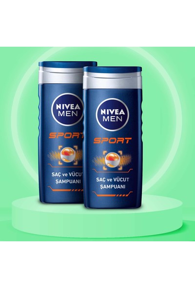Nivea Men Sport Duş Jeli 500 ml x 2 Nivea Men Sport Duş Jeli 500 ml x 2