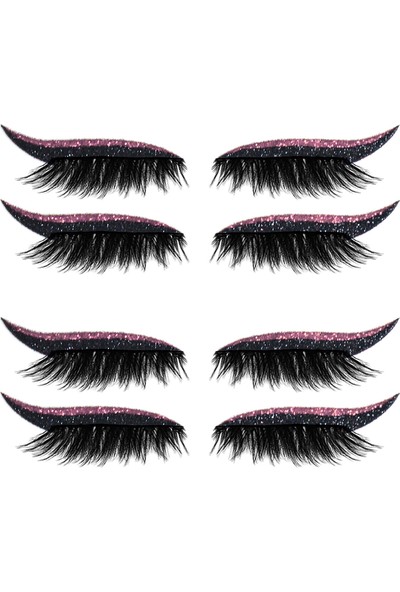 Lovoski Eyeliner ve Kirpik Çıkartmaları (Yurt Dışından)