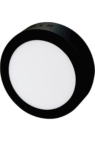 Cata CT-5233 Siyah 18W Sıva Üstü Yuvarlak LED Panel Günışığı