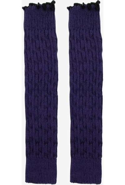 Shocks Lüks Mor Yün Tozluk