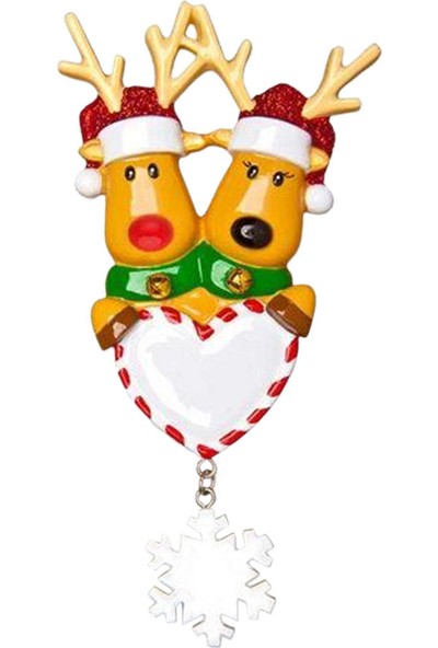 Dolity Noel Ağacı Asılı Süsler Geyik Ren Geyiği Dekor 2 ile Noel Elk (Yurt Dışından) Dolity Noel Ağacı Asılı Süsler Geyik Ren Geyiği Dekor 2 ile Noel Elk (Yurt Dışından)