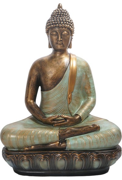 F Fityle Meditasyon Buda Heykeli Asya Temalı Ev Kapalı Açık Dekorasyon Için (Yurt Dışından)