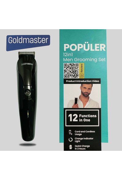 Goldmaster GM-9108 12IN1 Tıraş Makinesi