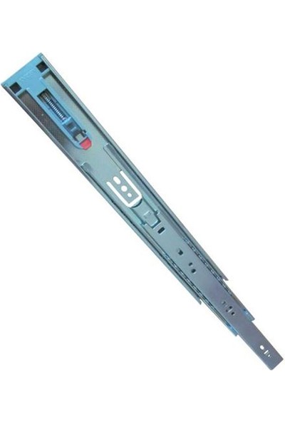 Yeniler 45 mm 40 cm Frenli Teleskopik Çekmece Rayı Yeniler 45 mm 40 cm Frenli Teleskopik Çekmece Rayı