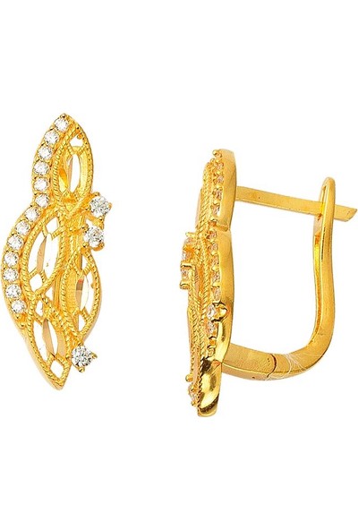 Bilezikci Isabel 22 Ayar Altın Küpe