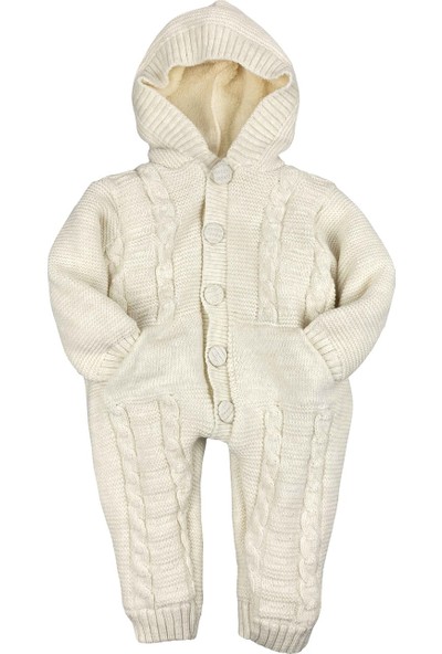 Donino Baby Welsoft Astarlı Kapüşonlu Triko Bebek Dış Tulum Donino Baby Welsoft Astarlı Kapüşonlu Triko Bebek Dış Tulum
