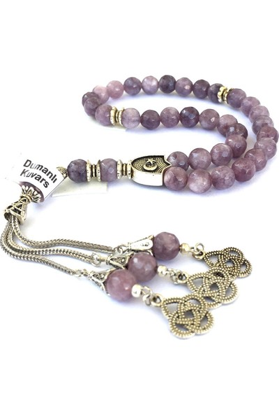 Tesbihkenti Doğal Dumanlı Kuvars Taşı Tesbih