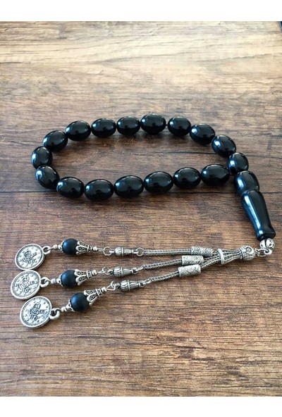 Tesbihkenti 17 Lik Gürcü Oltu Taşı Tesbih