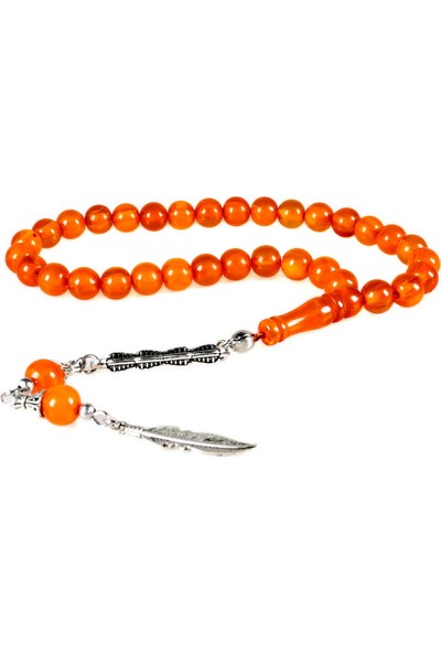 Tesbihkenti Küre Tane Bilek Boy Portakal Renk Toz Kehribar Tesbih Tesbihkenti Küre Tane Bilek Boy Portakal Renk Toz Kehribar Tesbih