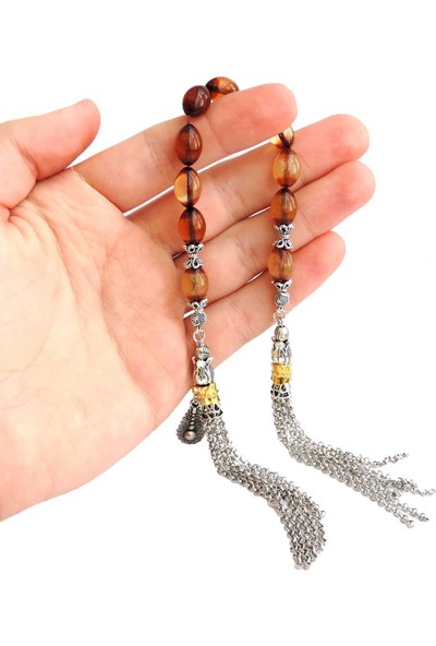 Tesbihkenti Sürmeli Tasarım Zaza Tesbih Püsküllü