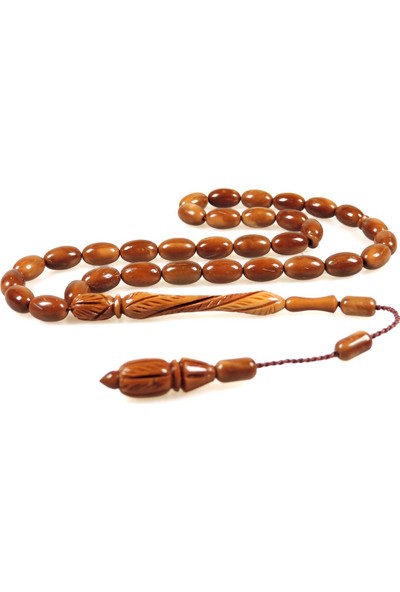 Tesbihkenti Usta Işçilikli Oyma Imame Tasarım Kaygan Çekimli Kuka Tesbih