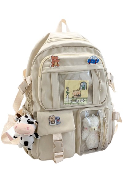Oxford Kumaş Sevimli Öğrenci Sırt Çantası (Yurt Dışından)