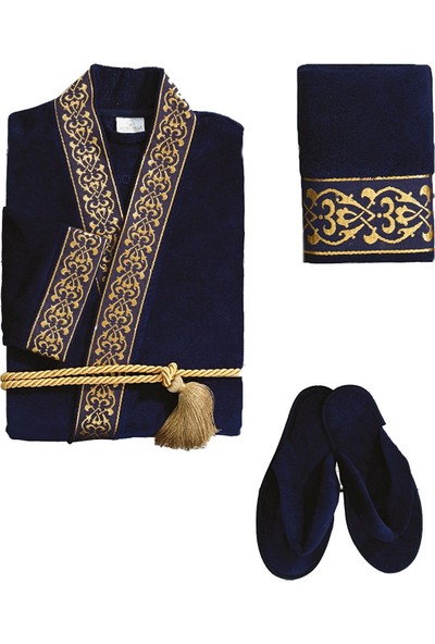 Ecocotton Organik Pamuk Bay Bornoz Seti Şehzade