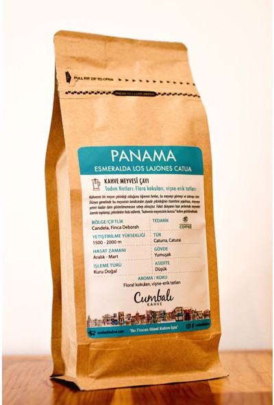 Panama Cascara Kahve Meyvesi Çayı 250 gr