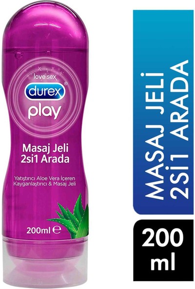 Durex Durex 2si1 Arada Aloe Vera Masaj Jeli 200 ml 5038483224021 Prezervatif Durex Durex 2si1 Arada Aloe Vera Masaj Jeli 200 ml 5038483224021 Prezervatif