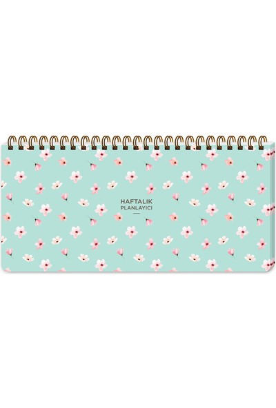 Keskin Color Haftalık Planner Su Yeşili 13 x 27 cm Keskin Color Haftalık Planner Su Yeşili 13 x 27 cm