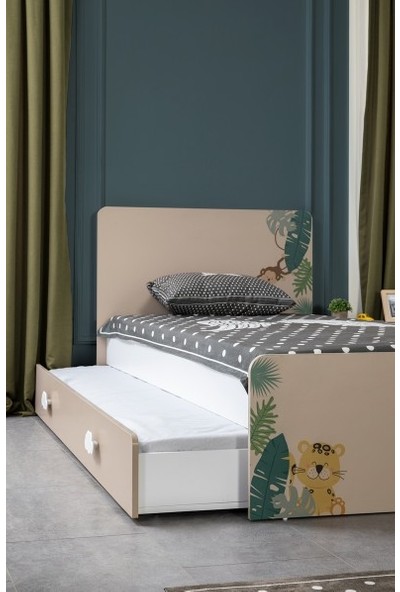 Bubu Home Safaari 100X200 Yavrulu Karyola