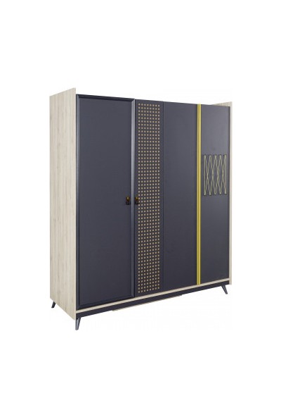 Bubu Home Point 4 Kapaklı Dolap