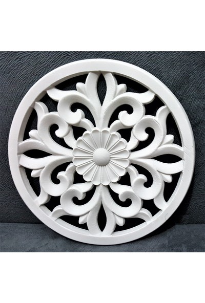 Morlalem Yuvarlak Çiçekli Çember 19CM Silikon Kalıp K-241 Morlalem Yuvarlak Çiçekli Çember 19CM Silikon Kalıp K-241