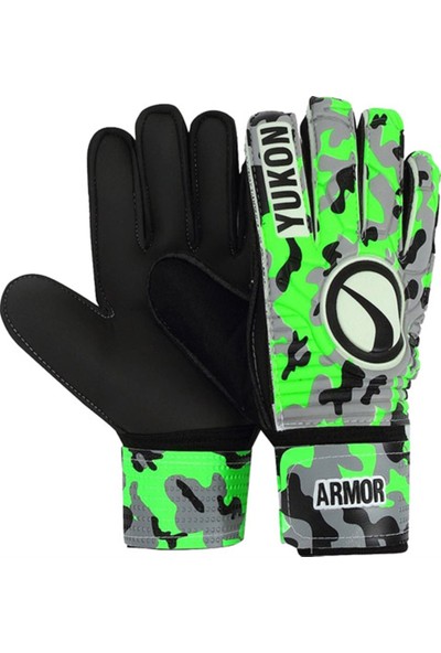 Yukon Armor Yeşil Kemikli Kaleci Eldiveni Kemik Destekli Bandajlı