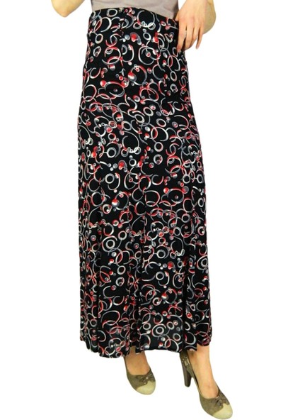 Akra Kadın Siyah Uzun Etek AKR125