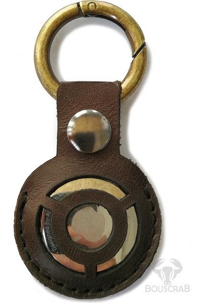 Bouscrab Airtag Kılıfı Gerçek Deri Bouscrab Airtag Kılıfı Gerçek Deri