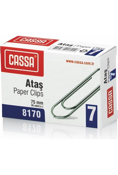 Cmt Cassa 8170 Nikel Kaplı Ataş 70 mm Cmt Cassa 8170 Nikel Kaplı Ataş 70 mm