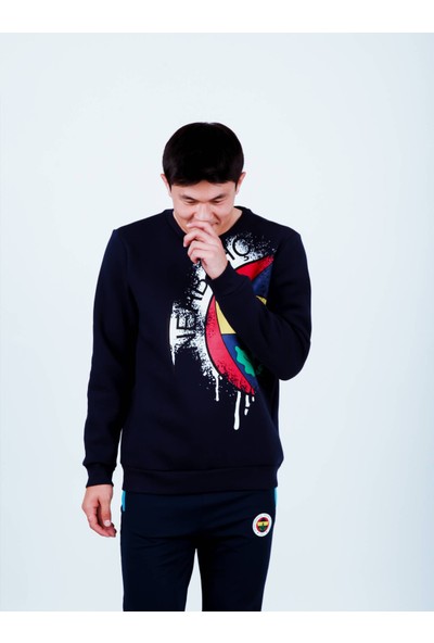 Fenerium Erkek Trıbun Tram Logo Sweat