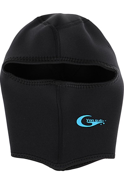 Strade Store Neopren Küba Dalış Norkeling Boyun Şapka Tam Yüz Maskesi (Yurt Dışından)