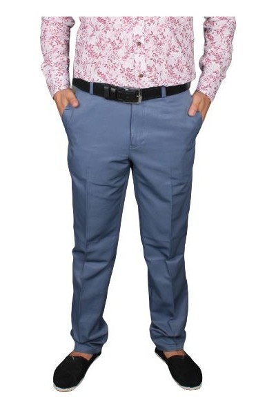 Nacar Çarşı Erkek Klasik Rahat Kalıp Keten Pantolon