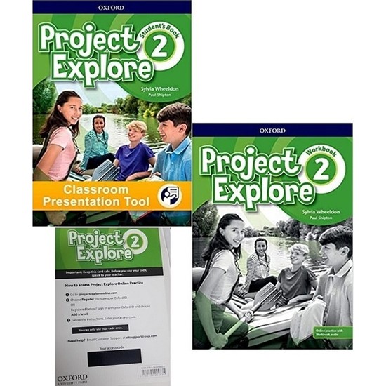 Oxford University Press Project Explore 2 Student's Book + Kitabı