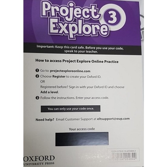 Oxford University Press Project Explore 3 Student's Book + Kitabı