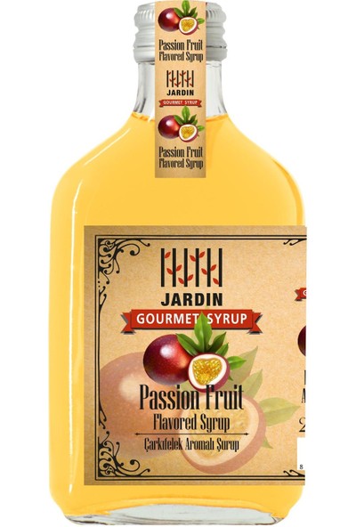 Jardin Çarkıfelek Passion Fruit Aromalı Şurup 200 ml