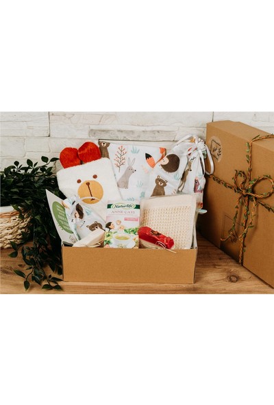 Bihal Ayıcık Bebek Battaniyeli Havlulu Sabunlu Anne Çaylı Hediye Sepeti - Konsept Kutu Hediyelik Bihal Ayıcık Bebek Battaniyeli Havlulu Sabunlu Anne Çaylı Hediye Sepeti - Konsept Kutu Hediyelik