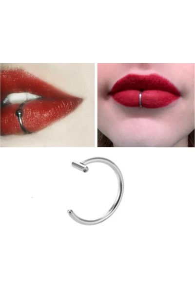 Takıconcept Deliksiz Sıkıştırma Fake Dudak Burun Kulak Piercing Septum Takıconcept Deliksiz Sıkıştırma Fake Dudak Burun Kulak Piercing Septum