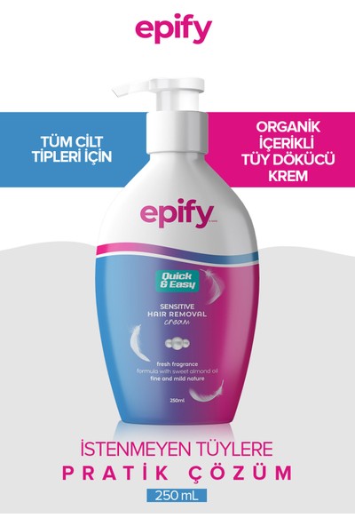 Epify Tüy Dökücü Krem