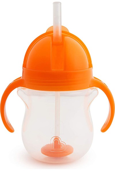 Munchkin Tıklama Kilitli Uçlu Alıştırma Bardağı, 6AY+, 207ML, Turuncu, 1 Adet Munchkin Tıklama Kilitli Uçlu Alıştırma Bardağı, 6AY+, 207ML, Turuncu, 1 Adet