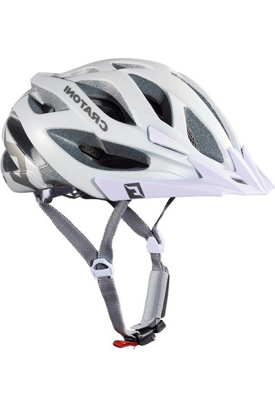Cratoni Kask Mtb Mıuro 2 Mat Arka Üç Fonksıyon Çakarlı 230GR Beyaz M/l