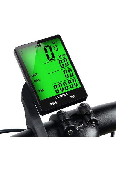 Inbıke 2.8 Inç Bisiklet Kablosuz Bilgisayar Çok Fonksiyonlu