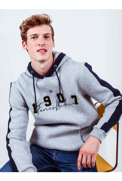 Fenerium Erkek Kolej 1907 Nakışlı Sweat Fenerium Erkek Kolej 1907 Nakışlı Sweat